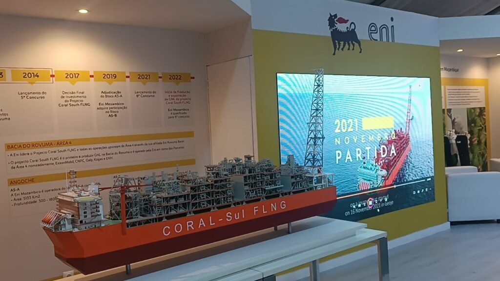 Eni S p A: Coral Sul FLNG atinge 5 milhões de toneladas de produção de ...